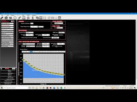 HOLLEY TERMINATOR x injector data entry 1 of 2 - YouTube