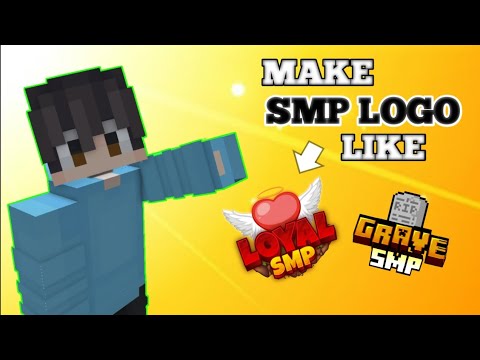 How To Make Attractive SMP Logos Like Loyal SMP 🔥 || Make Minecraft ...