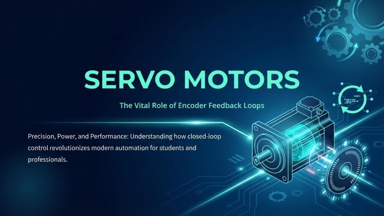 Servo Motors Explained: Why Encoder Feedback is the Secret to Precision ...
