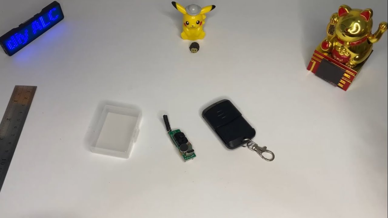 Membuat DETONATOR Remote Getar 100m | Vibrator Remote Control 100m ...