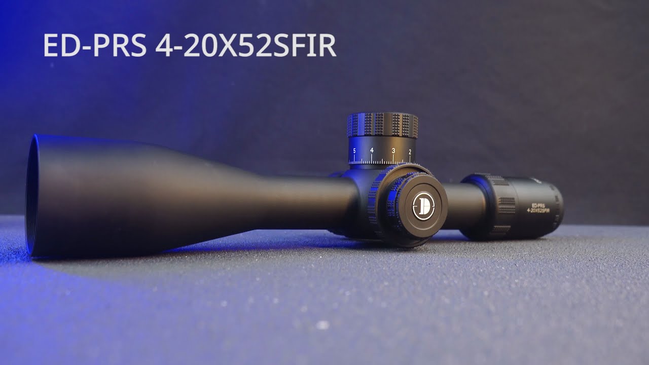DISCOVERYOPT ED-PRS 4-20X52SFIR FFP Rifle Scopes - YouTube