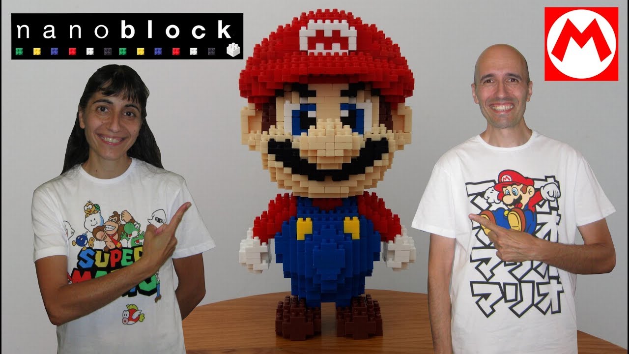 Nanoblock Speed build Mario Bros Construcción a gran velocidad time ...