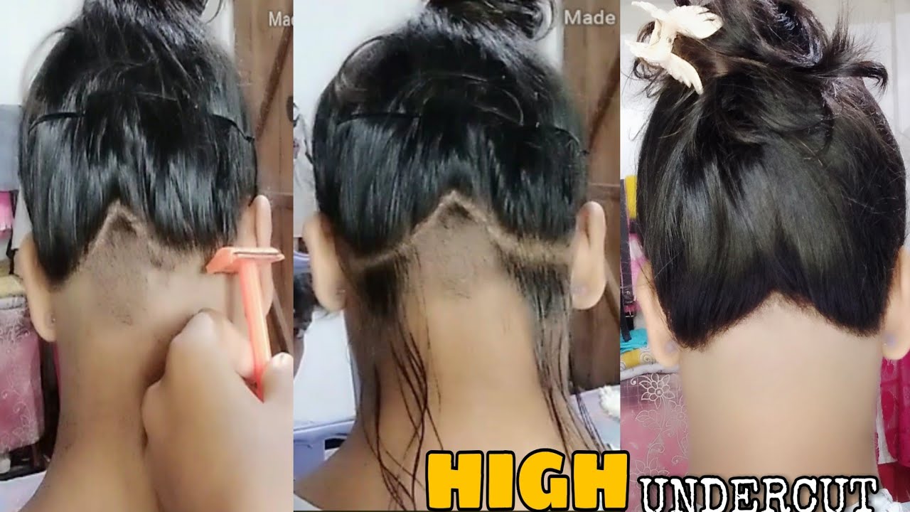 HIGH NAPE SHAVE & HIGH UNDERCUT **Triangle** Shave... - YouTube