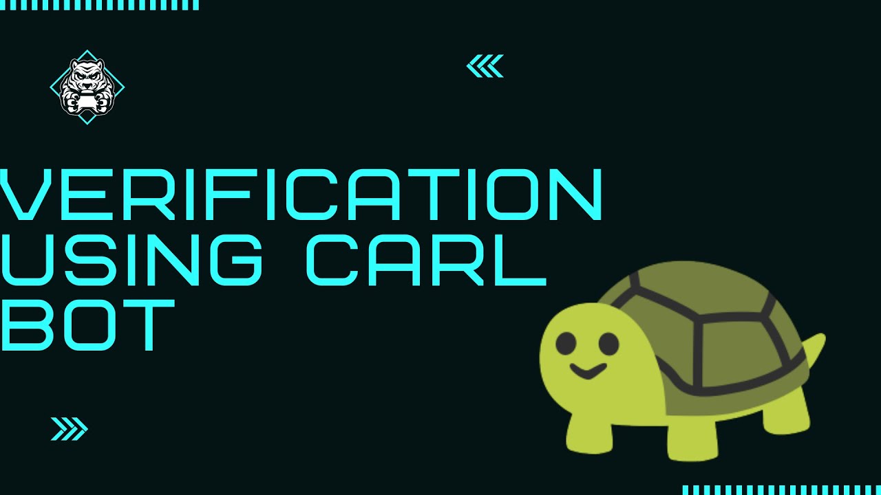 How To Setup Carl Verification System In 5 Min !! - YouTube