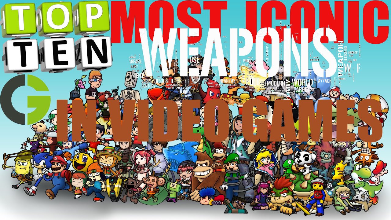 Top 10 Most Iconic Weapons in Video Games - YouTube