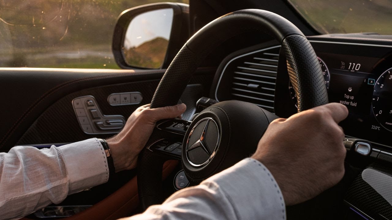 Sunset Joyride in a Mercedes-AMG GLE 53 Coupe | From Home to Friends ...