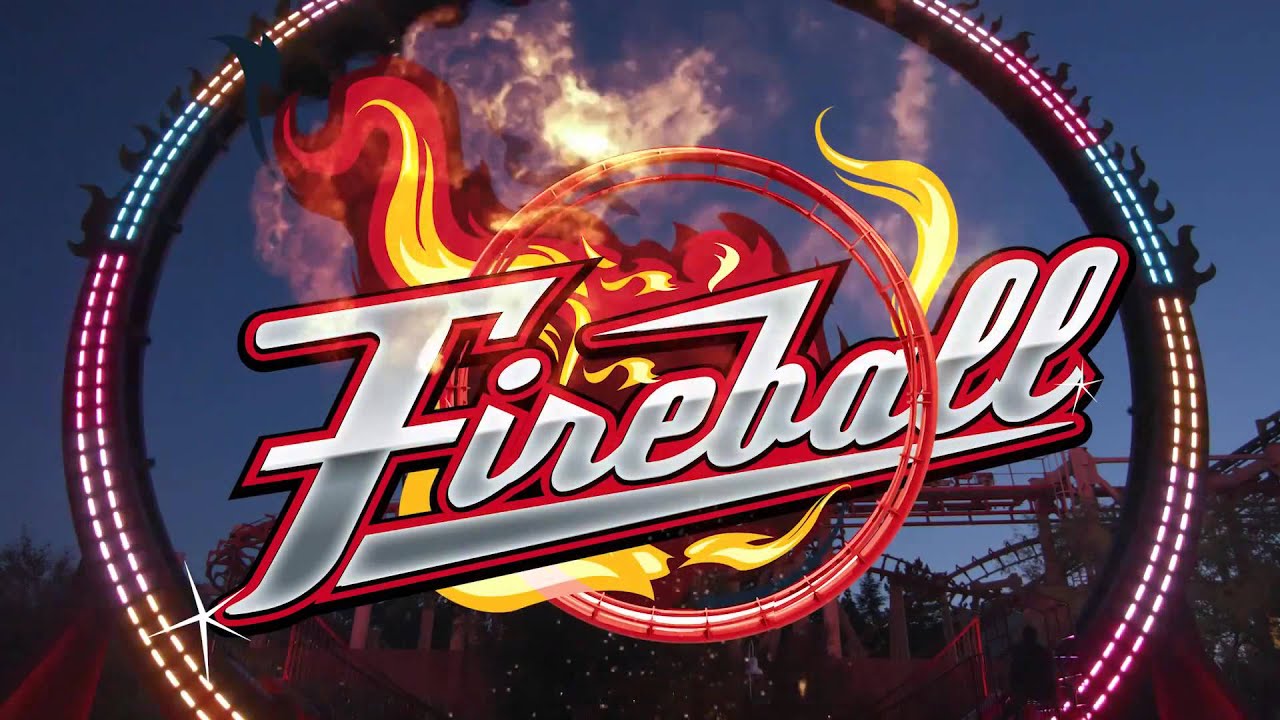 Fireball & Superman The Ride New for 2016 at Six Flags New England ...