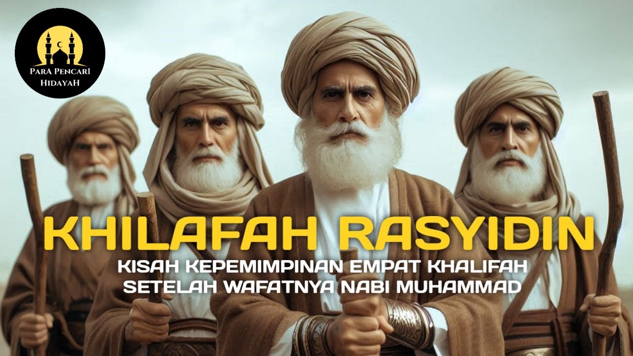 Khilafah Rasyidin || Kisah Kepemimpinan 4 Khalifah Setelah Wafatnya ...