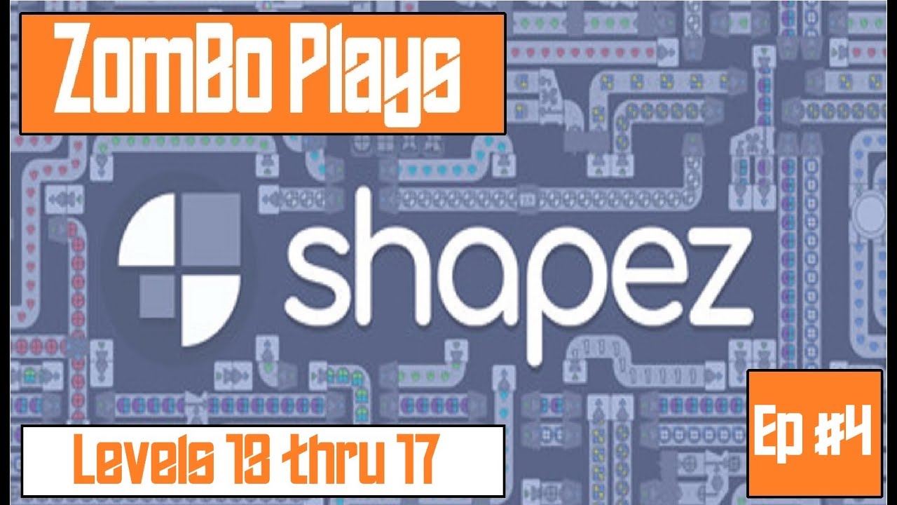 I Can See Into The Future to Skip Levels! ZomBo Plays: Shapez.IO: E4 ...