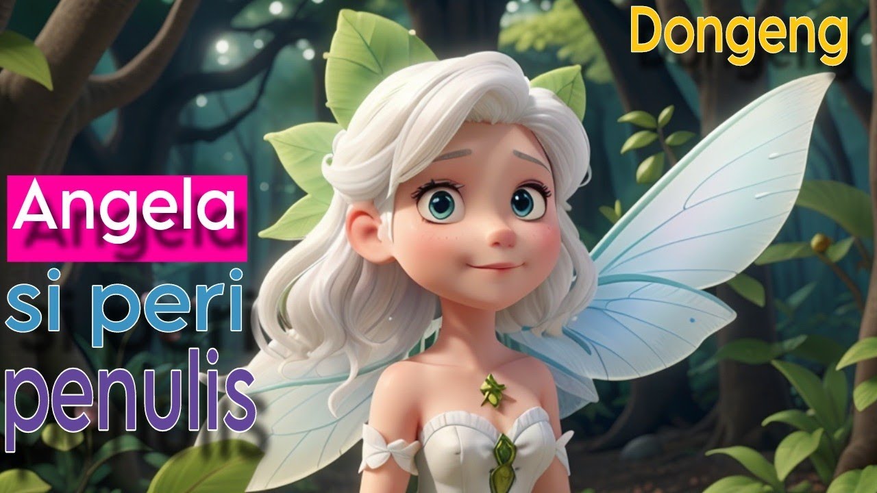 Angela si penulis dunia peri | Dongeng animasi anak | indonesian fairy ...