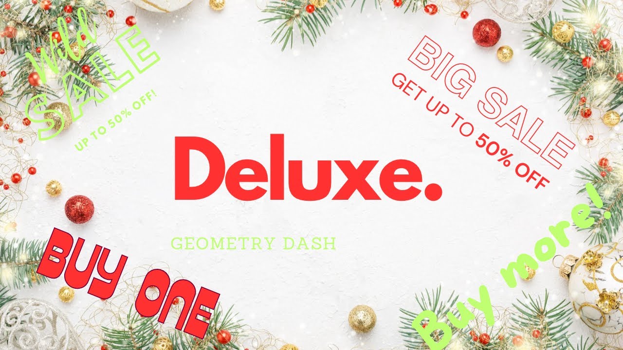 Deluxe- Geometry Dash - YouTube