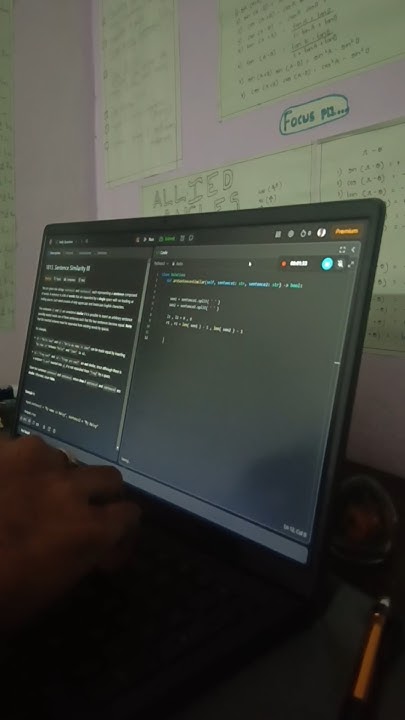 Leetcode Problem 1813 Sentence Similarity Iii Dsa 🍃 Song Coding Codingisfun Youtube