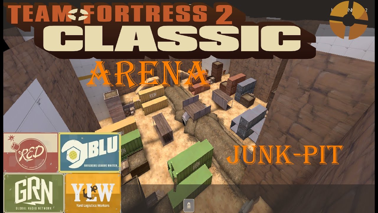 Tf2 Classic Arena:Junk pit - YouTube