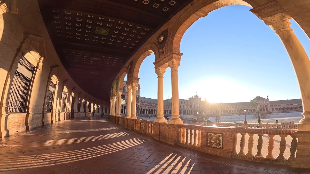 [건축시선] 광장 - 세비야 스페인 광장 / 박람회장 the Spanish Square of Seville ...