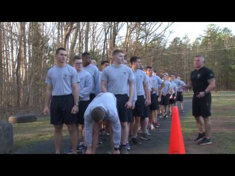 CMPD Recruit Physical Fitness Training