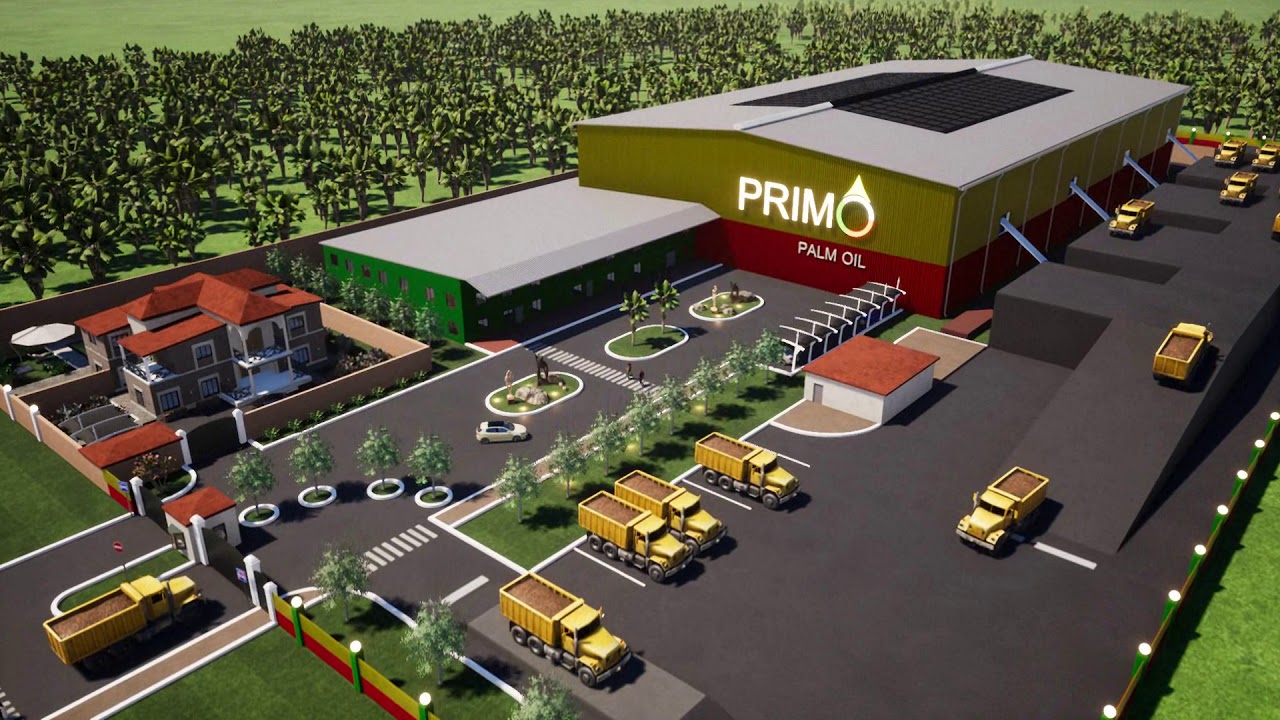 Primo palm oil factory - Ivory Coast - Designed by : Arch. Kosai ...