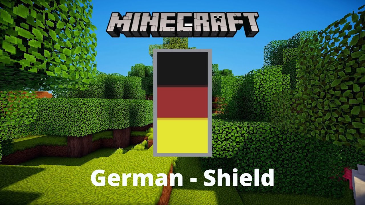 Minecraft - German Shield - YouTube