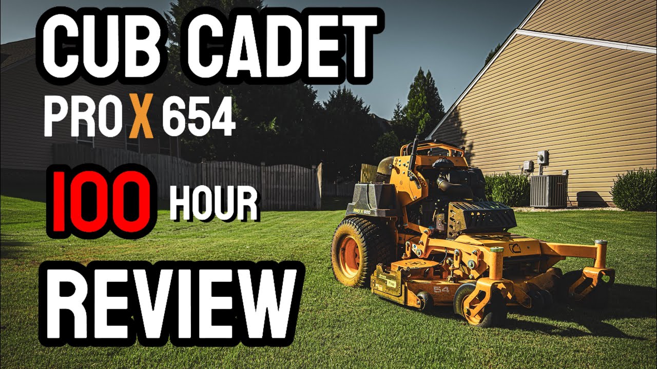 (CUB CADET PRO X 654) 100 hour review - YouTube