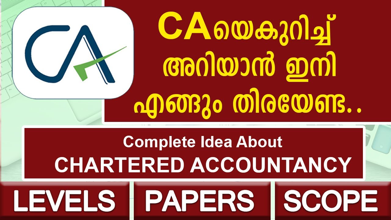 Complete idea about chartered accountancy|CA Levels| CA Papers| CA ...
