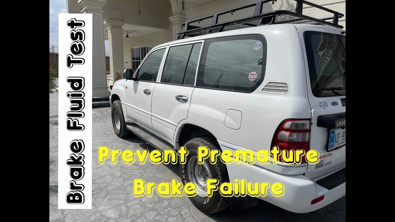 Lexus LX | Toyota Land Cruiser | How to check water in brake fluid ...