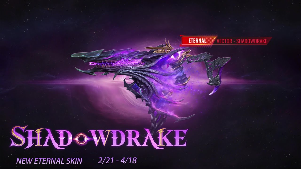 🔥 The Eternal Vector Weapon Skin - Shadowdrake arrives today! 🔥 - YouTube