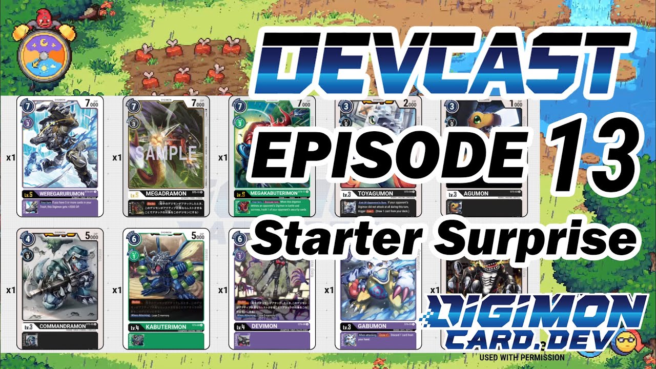 DevCast Episode 13 Starter Surprise #digimontcg #digimon #digicast #podcast - YouTube