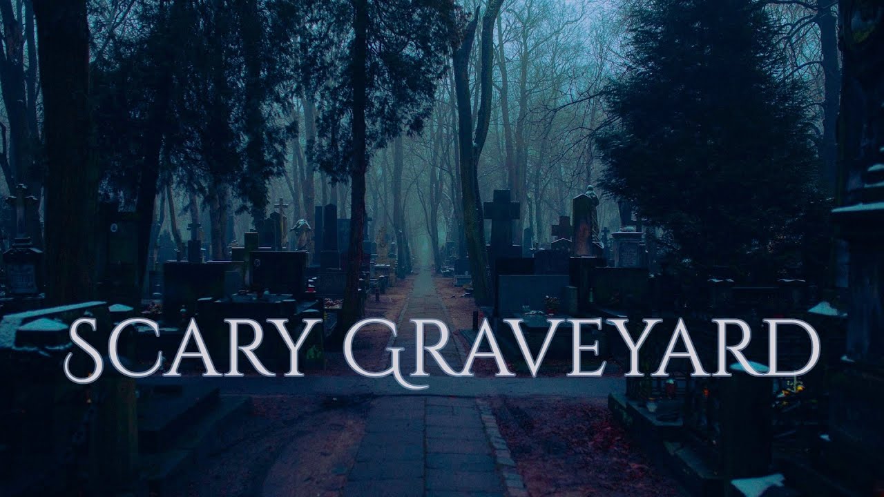 Scary Graveyard ambience and music | creepy atmosphere/halloween ...