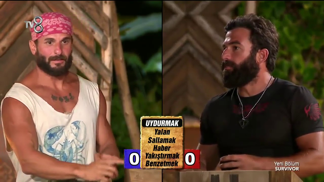 Anlat bakalim' da komik anlar! Mustafa Kemal ve Turabi | SURVIVOR 2018 ...