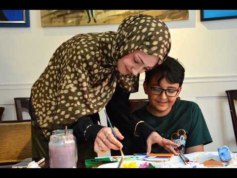 AİLECE SANAT ÜRETİYORLAR