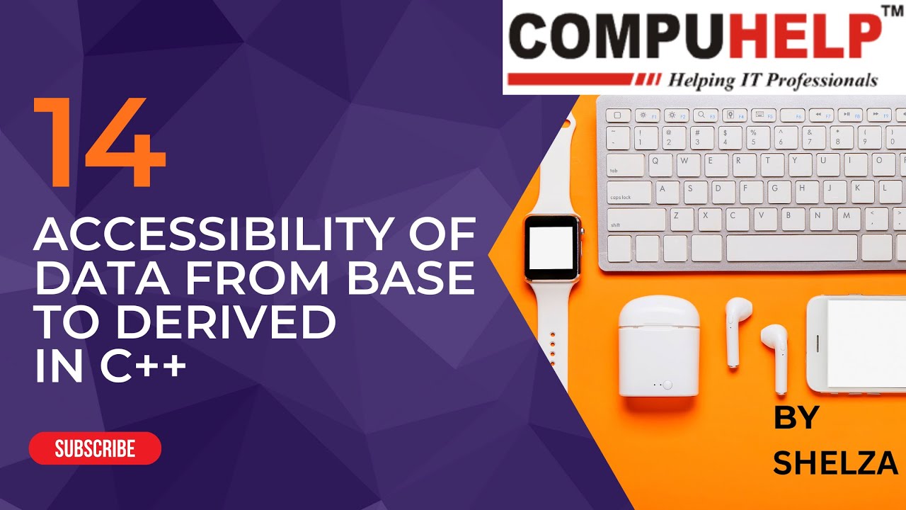 C++ Tutorial-Accessibility Of Data From Base To Derived(In Hindi) - YouTube