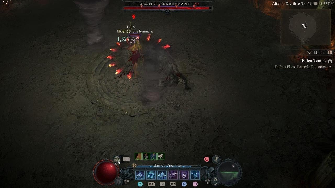 Stormwolf Druid lv62 - Capstone dungeon - Diablo 4 - YouTube