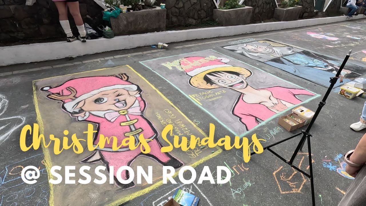 Christmas Sundays at Session Road, Baguio City | Walking Tour ...