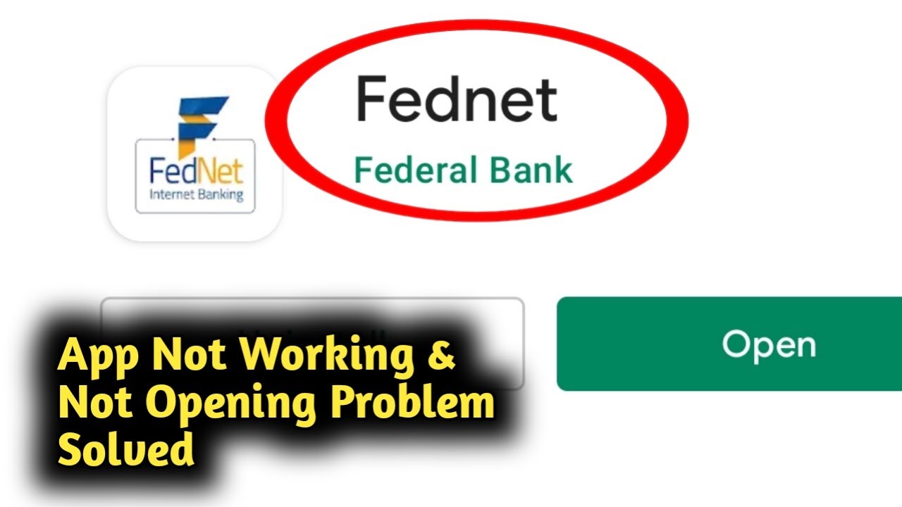 Fix Fednet App Not Working and Not Opening Problem Solved - YouTube