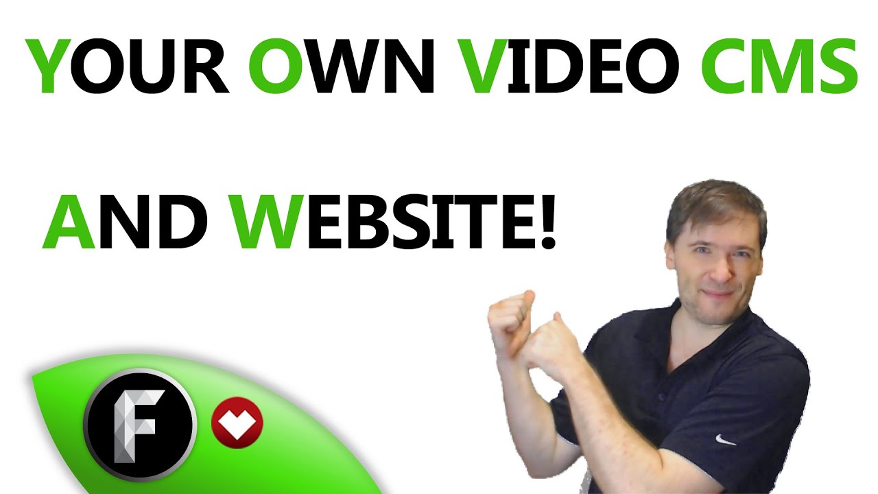 Yes: Your own Video CMS and website! - YouTube