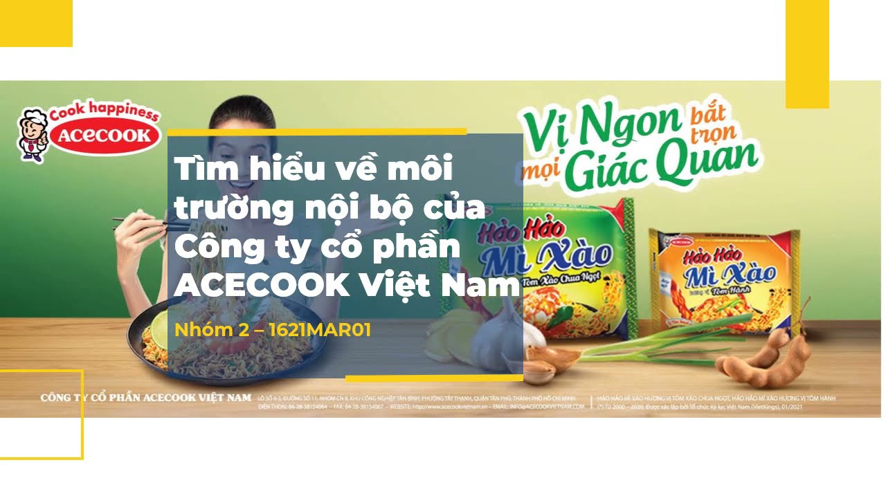 Slide PowerPoint - Môi trường nội bộ Acecook - Team 2 MAR01 - YouTube