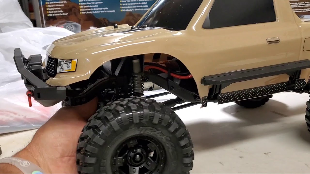 Traxxas Trx4 sport FREE MODS - YouTube