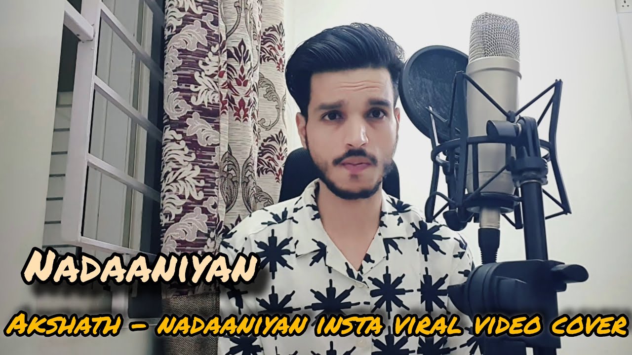 Nadaaniyan | Akshath Acharya | Aisha Ahmed | Cover by Devansh | #viral ...