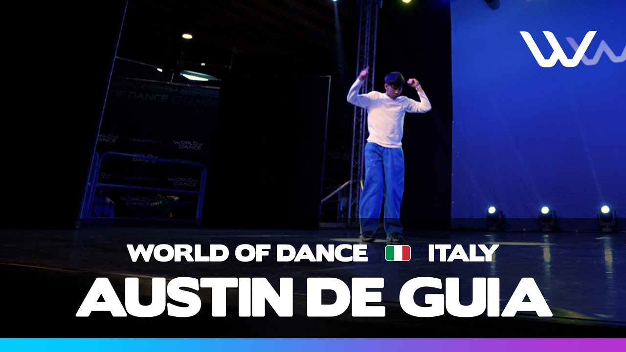 Austin De Guia | FRONT ROW | Junior C Division | World of Dance Rome ...