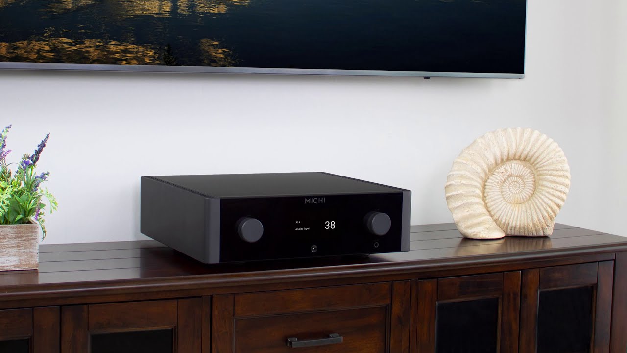 Michi X3 Integrated Amplifier - YouTube
