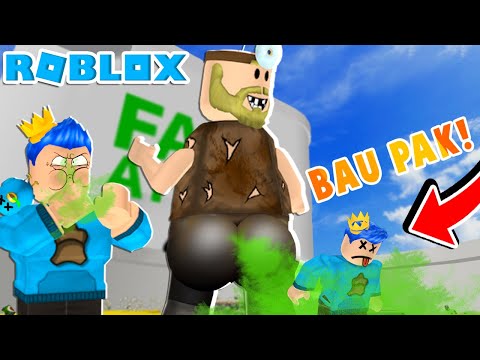 JANGAN PERNAH KALIAN CIUM KENTUT PAK UNAT DARI GOA PURBA 100 ABAD!!! ROBLOX FART ATTACK