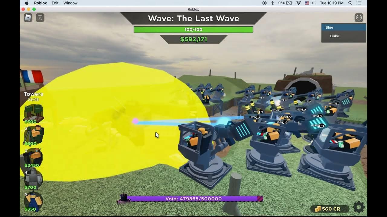 Solo with Railgunner and Mortar| Roblox Tower Battles - YouTube