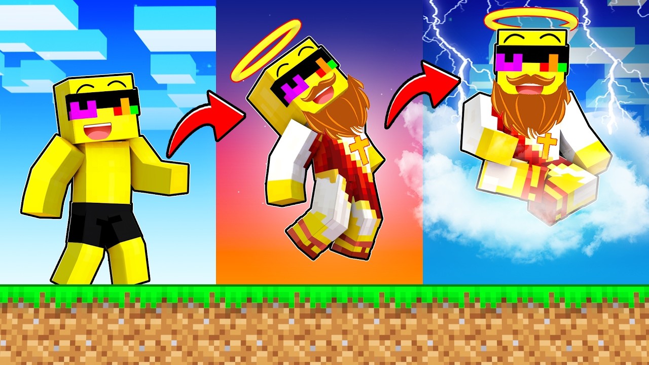 Becoming A GOD In Minecraft! - YouTube