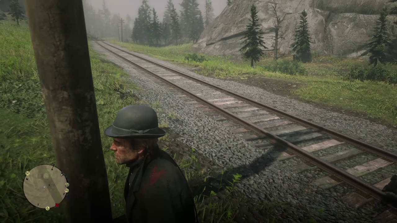 Red Dead Redemption 2 Train kill - YouTube