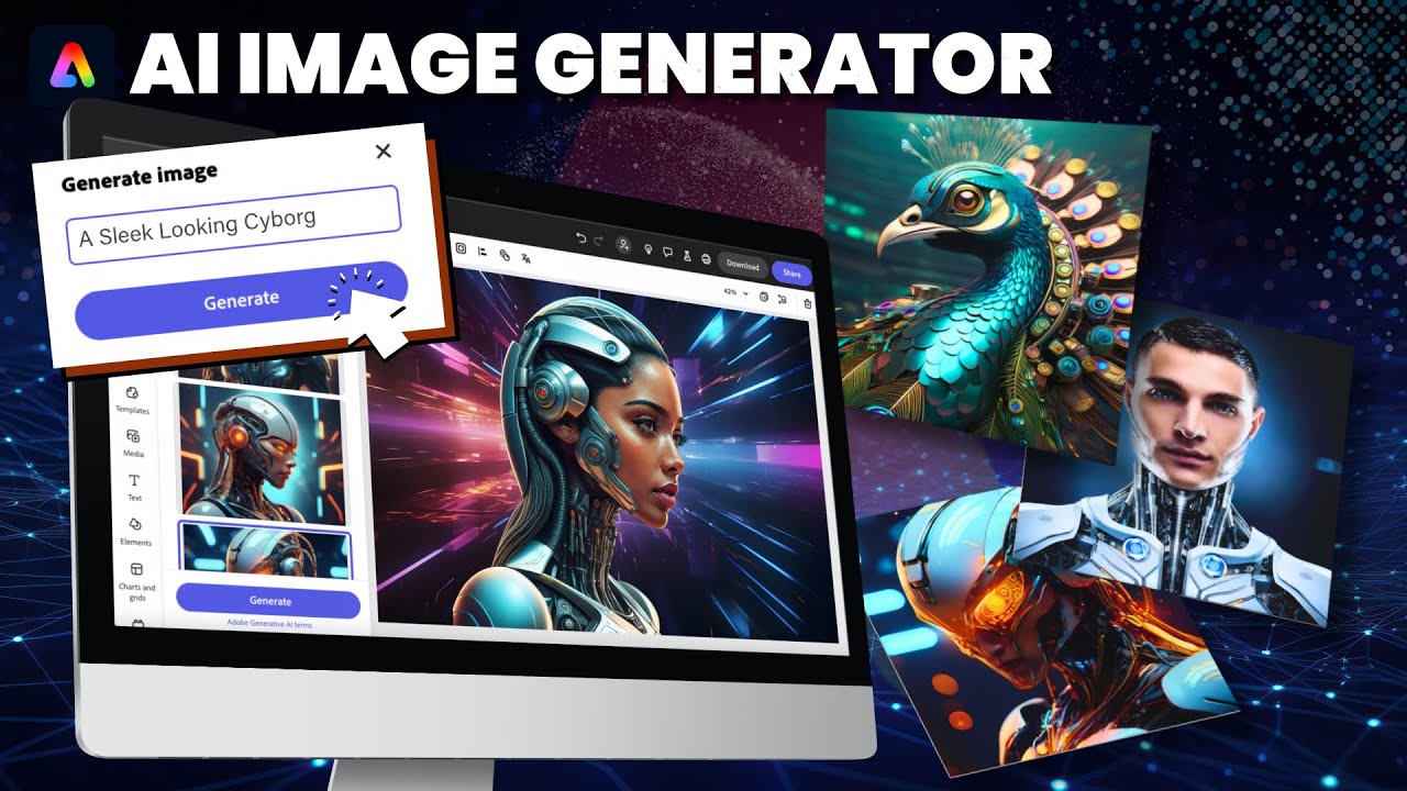 Generate AI Images FAST with Adobe Express - YouTube