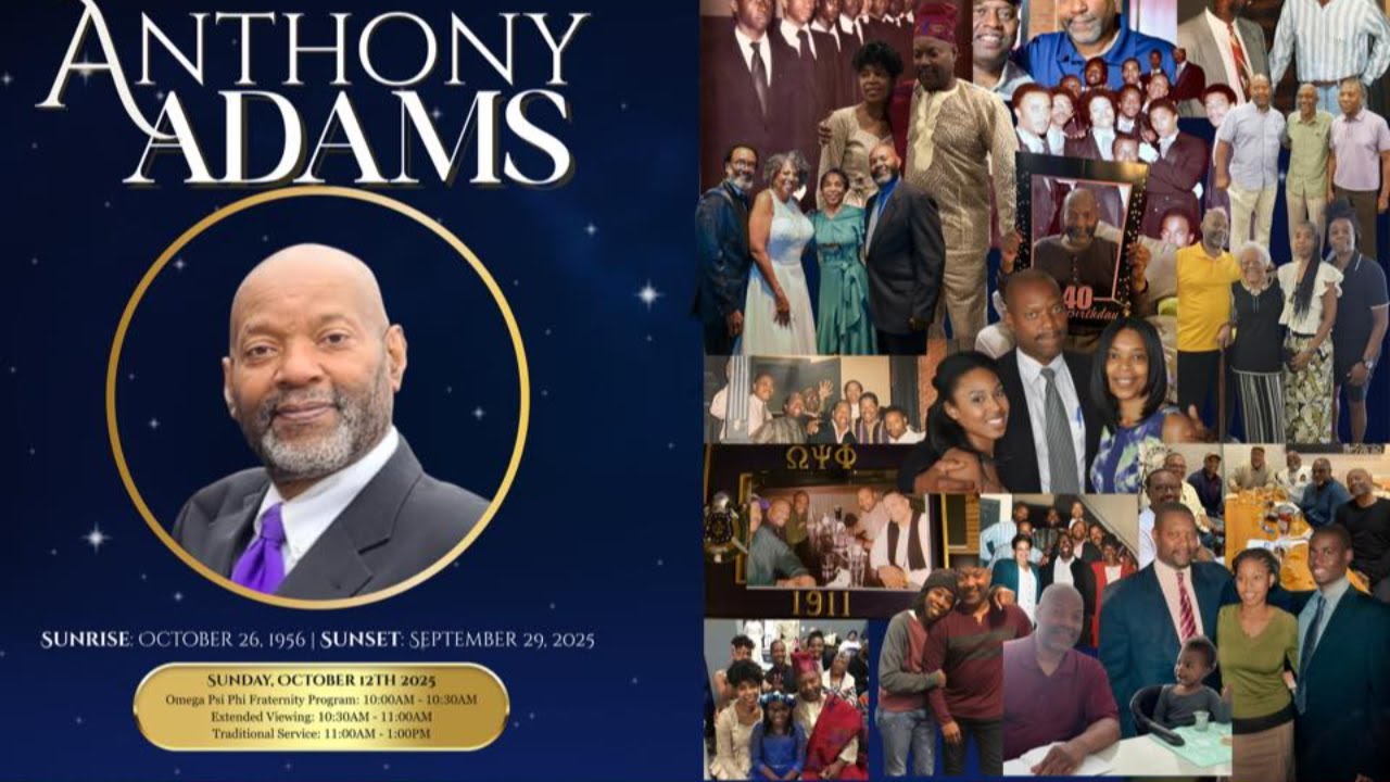Anthony Adams: A Celebration of LIfe - YouTube