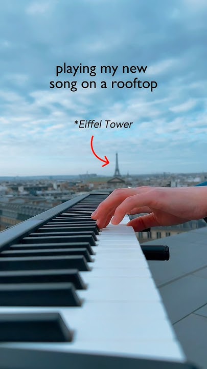 what emotion does this song make you feel?? 🎹💭👀 #piano #paris #europe # ...