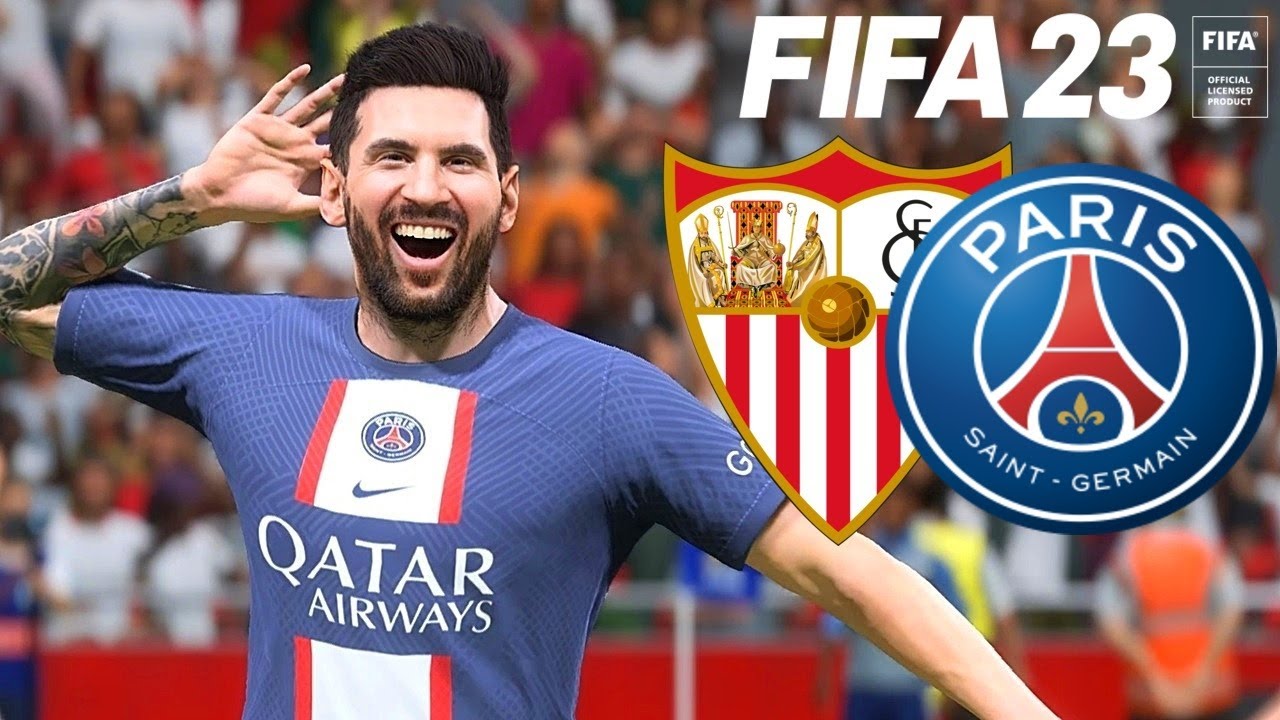 PSG - SEVILLA // FIFA 23 Realistic Gameplay & Graphics MOD - YouTube