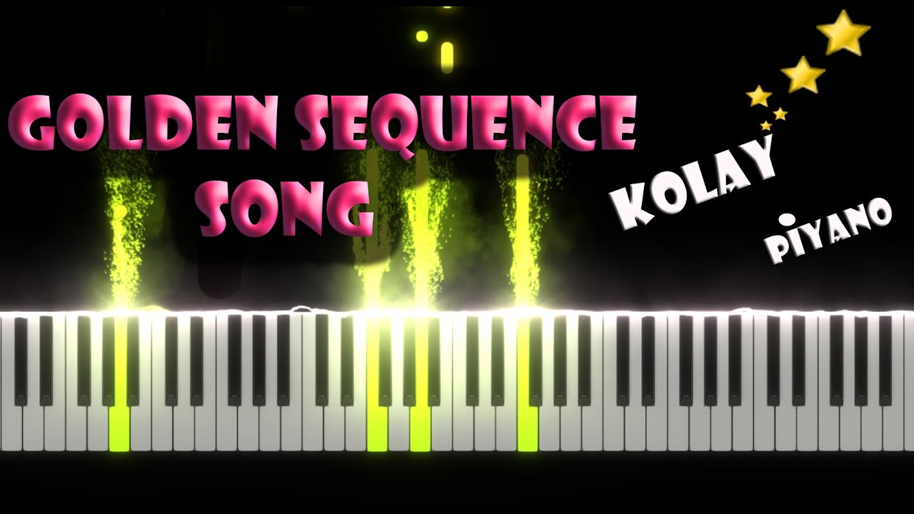 Golden sequence song - Rahatlatıcı slow müzik - piyano cover - YouTube