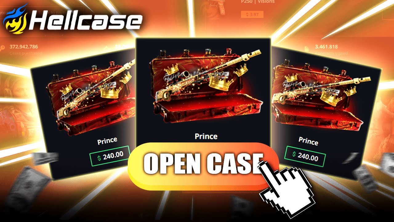 IT WAS A HARD TIME TRYING TO CATCH A GOOD SKIN FROM CASES !!! HELLCASE ...