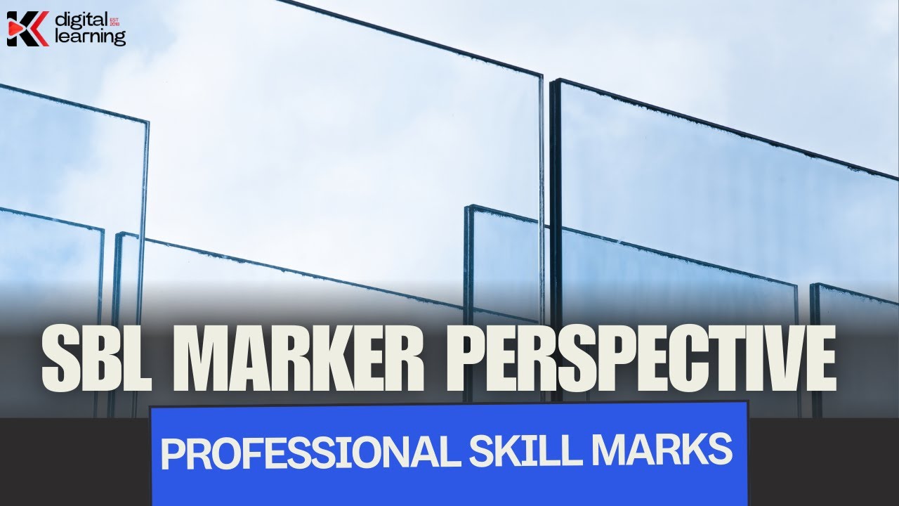 SBL professional skill marks- marker perspective by Kashif Kamran - YouTube